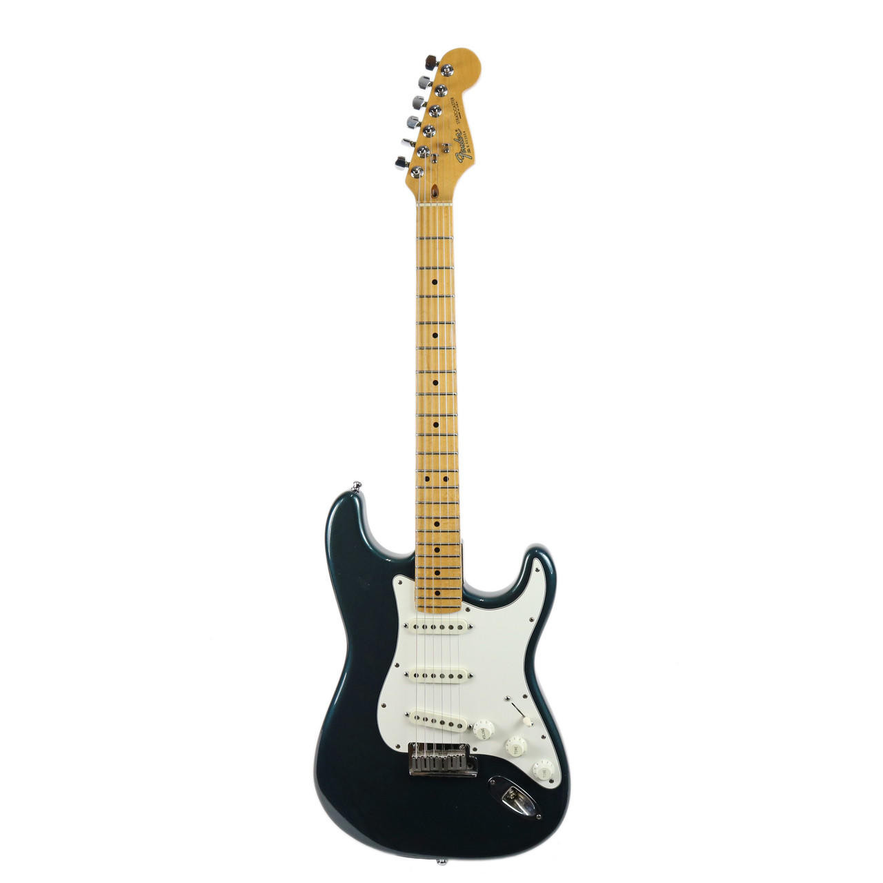 Vintage 1988 Fender American Standard Stratocaster Navy Blue Metallic ...