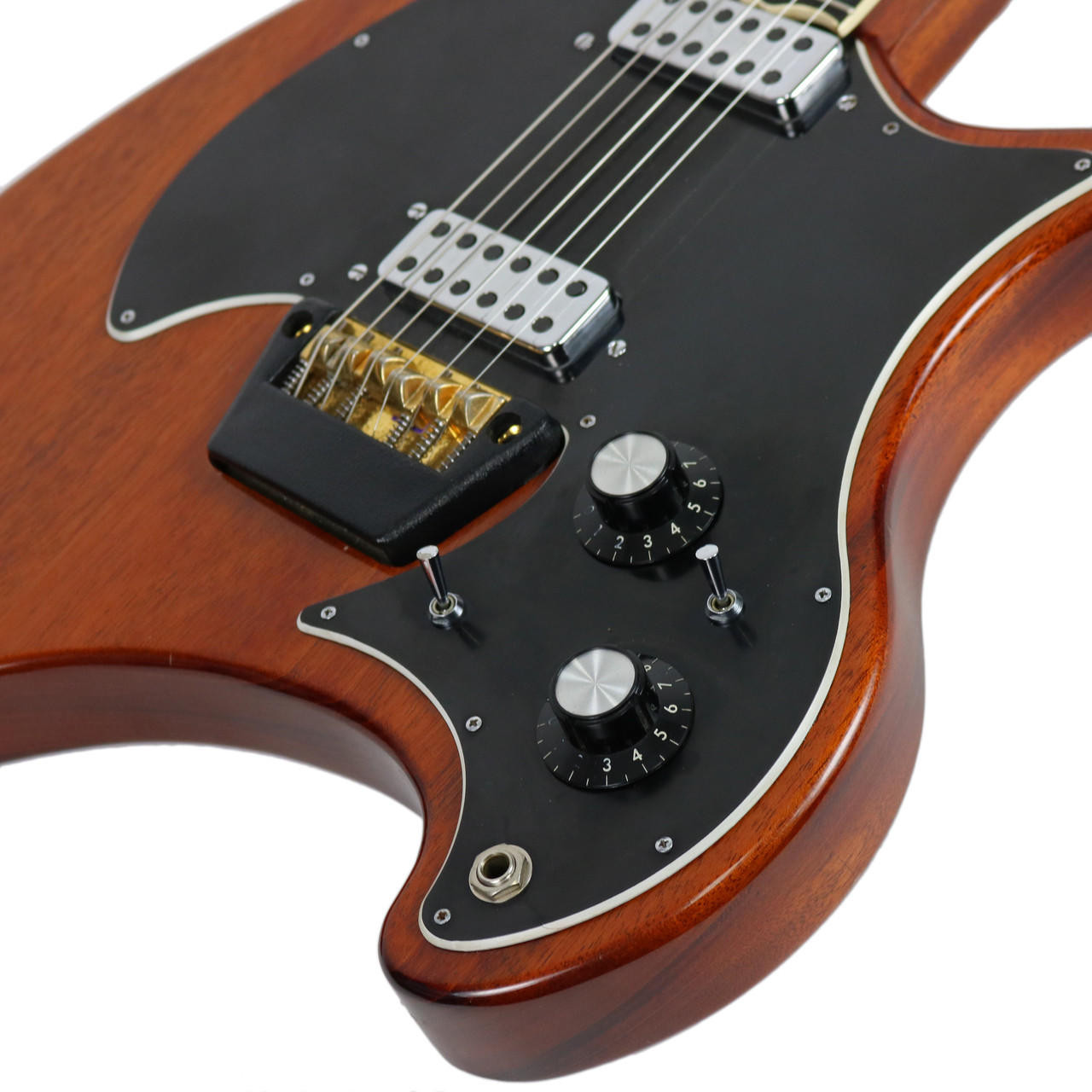 Vintage 1975 Ovation Deacon 1252 Electric Guitar Natural Finish | Cream ...
