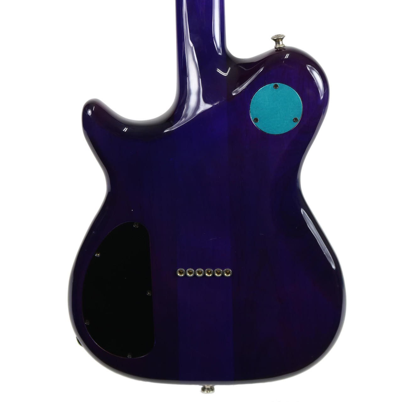 Used USA Carvin SC90 Solid Body Electric Guitar Purple Finish | Cream ...