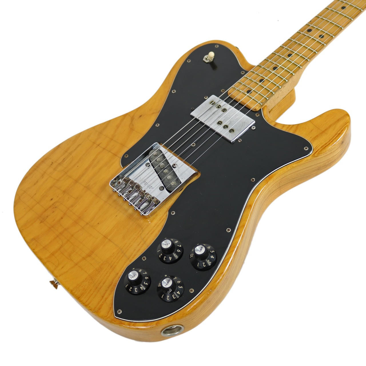 Vintage 1975 Fender Telecaster Custom Electric Guitar Natural | Cream ...