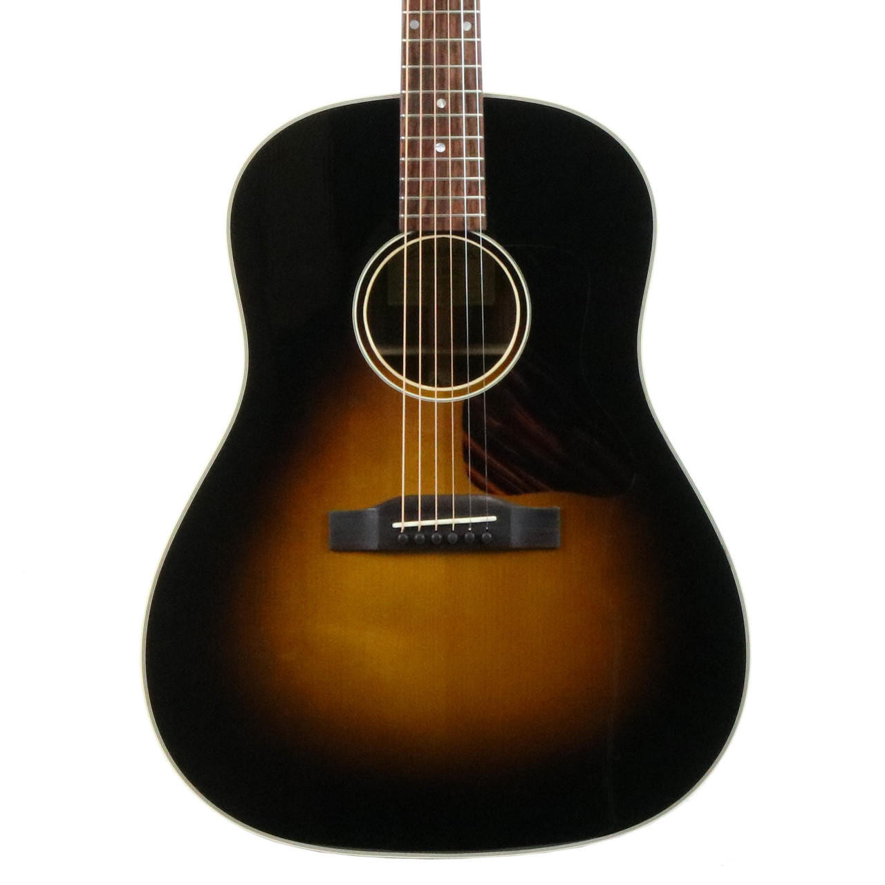 Eastman E10SS Slope Shoulder Dreadnought Acoustic in Sunburst | Cream ...