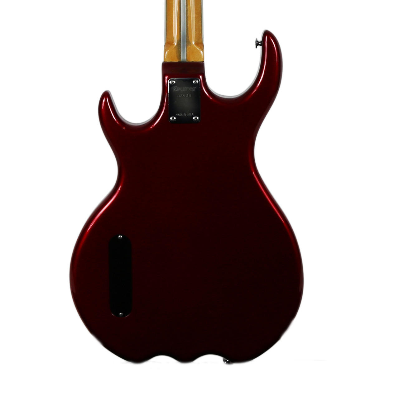 Vintage 1983 USA Kramer Stagemaster Electric Bass Guitar Metallic Red ...