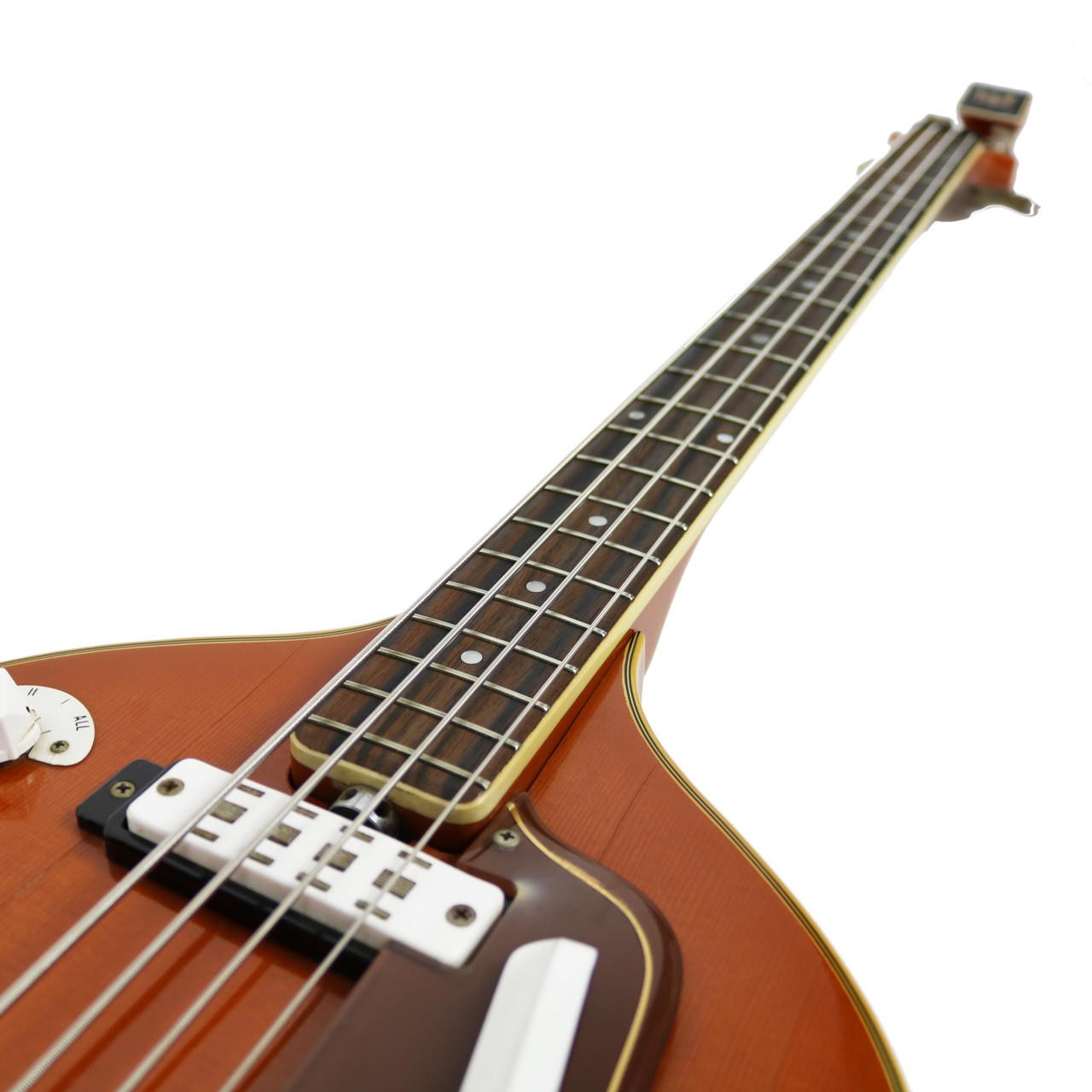 Vintage 1960's EKO Model 995 Hollow Body Electric Bass Guitar | Cream ...