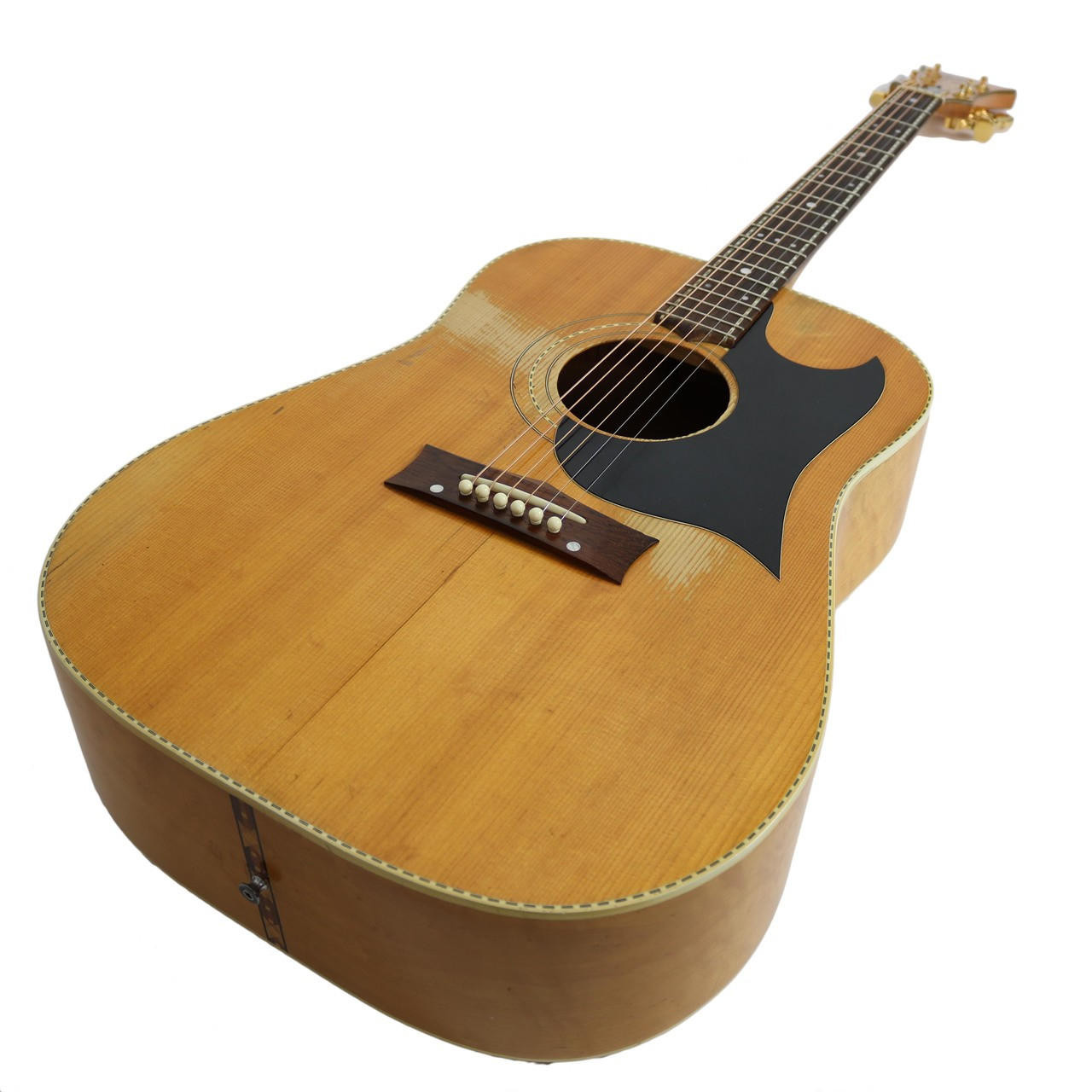 Vintage Grammer G-20 Dreadnought Acoustic Guitar Natural Finish | Cream ...