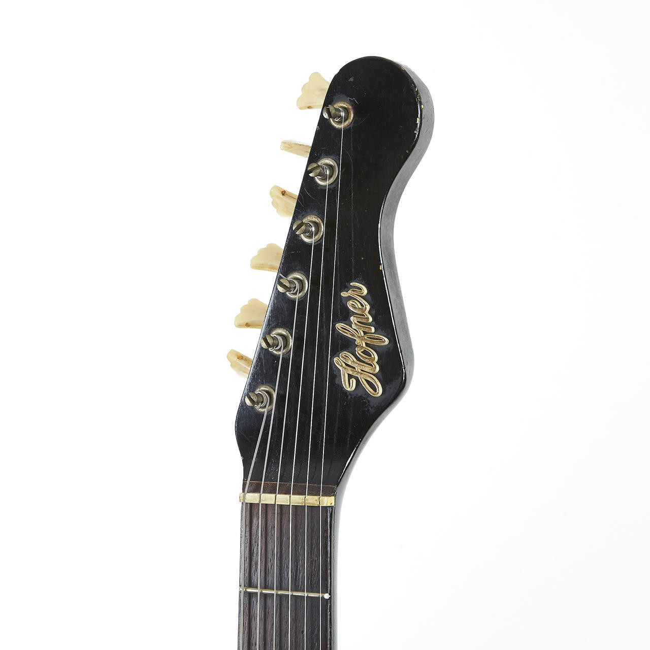Vintage 1963 Hofner Model 172 White Finish | Cream City Music