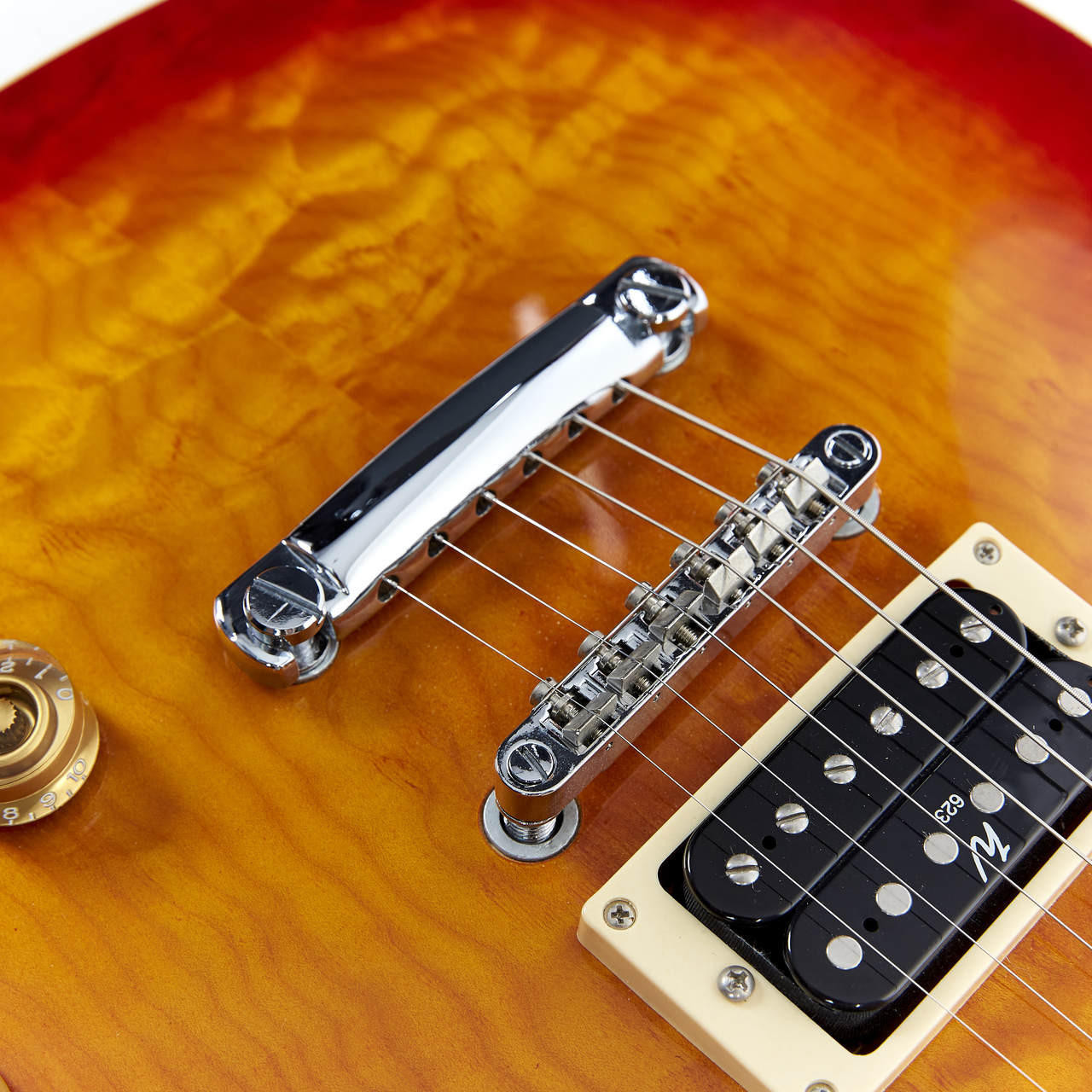 1997 Washburn P-II Singlecut Electric Guitar Sunburst Finish | Cream ...