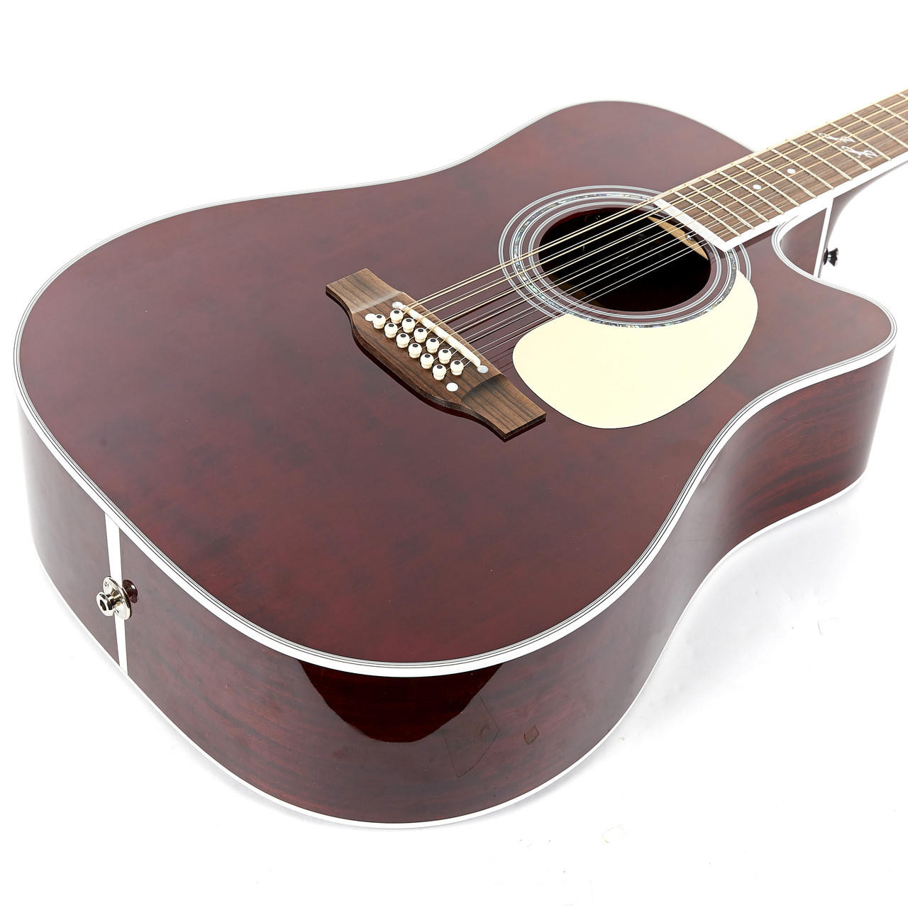 Used Takamine JJ325SRC-12 John Jorgenson 12-String Acoustic Gloss Red ...