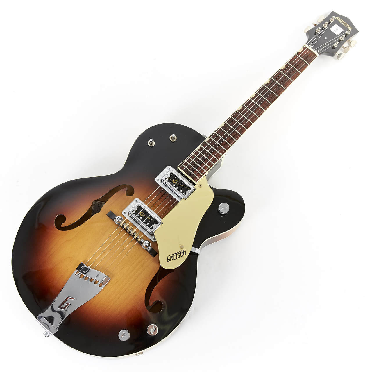 Vintage Gretsch 6117 Double Anniversary Sunburst 1965 | Cream City Music