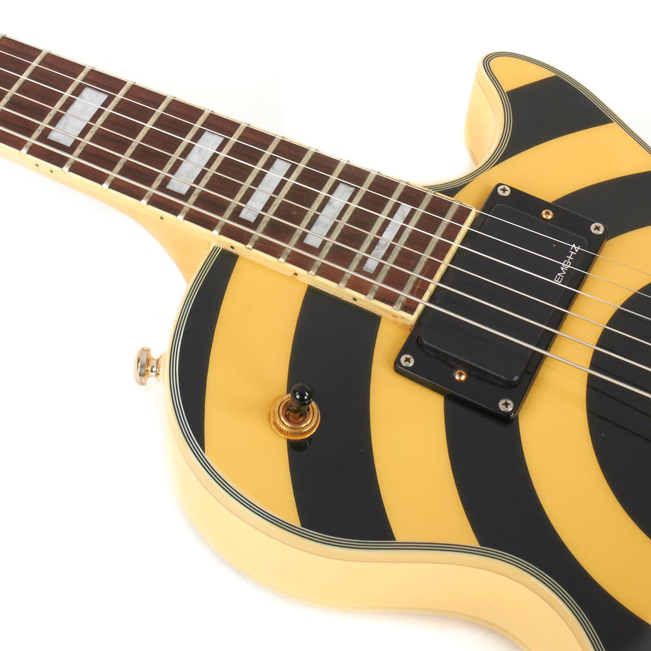 Used Epiphone Zakk Wylde Les Paul Custom Antique Ivory Bullseye 2004 ...