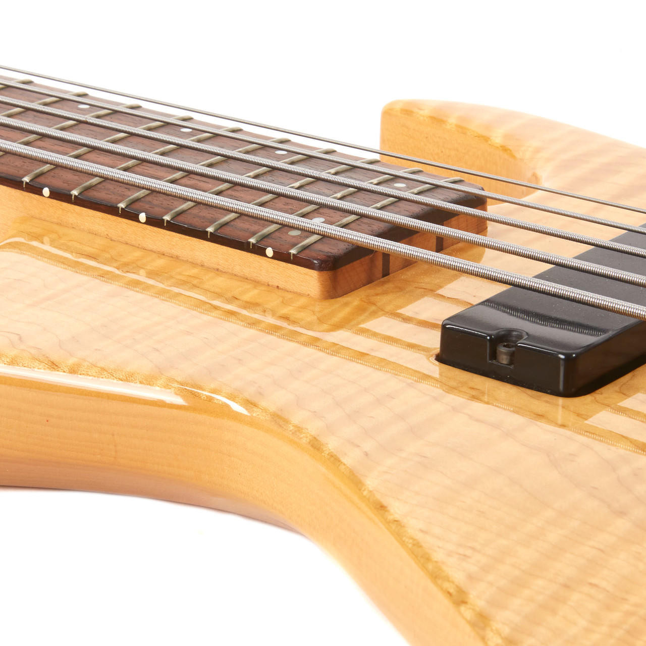 Used PBC Dave Bunker 5-String Headless Bass Natural | Cream City Music
