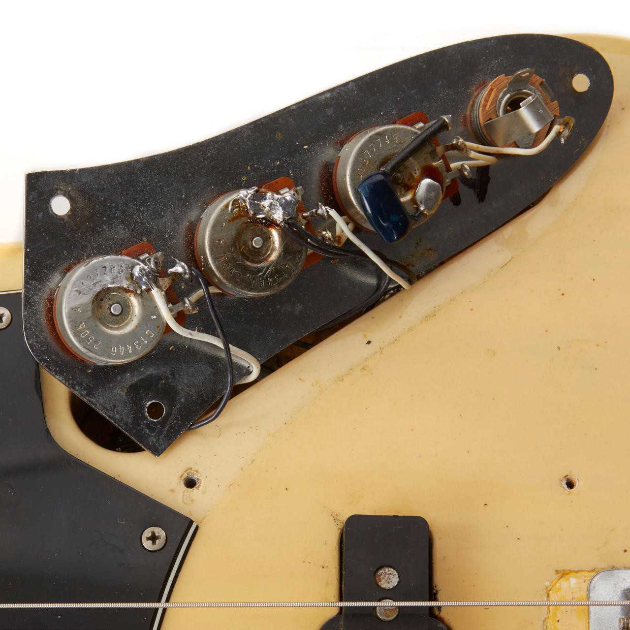 Vintage Fender Jazz Bass Blonde 1977 Cream City Music
