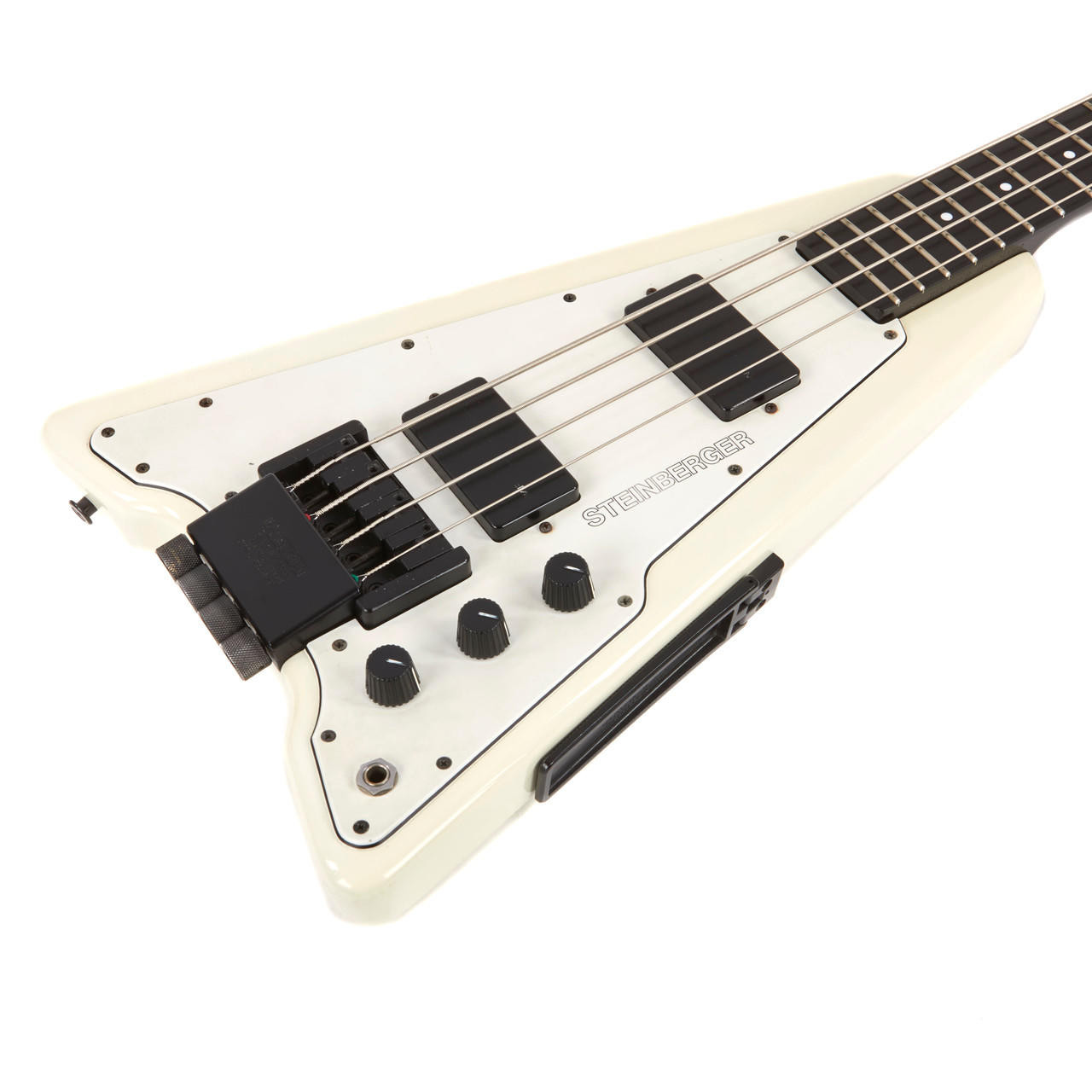 Vintage Steinberger XP2 Headless Bass White 1986 | Cream City Music