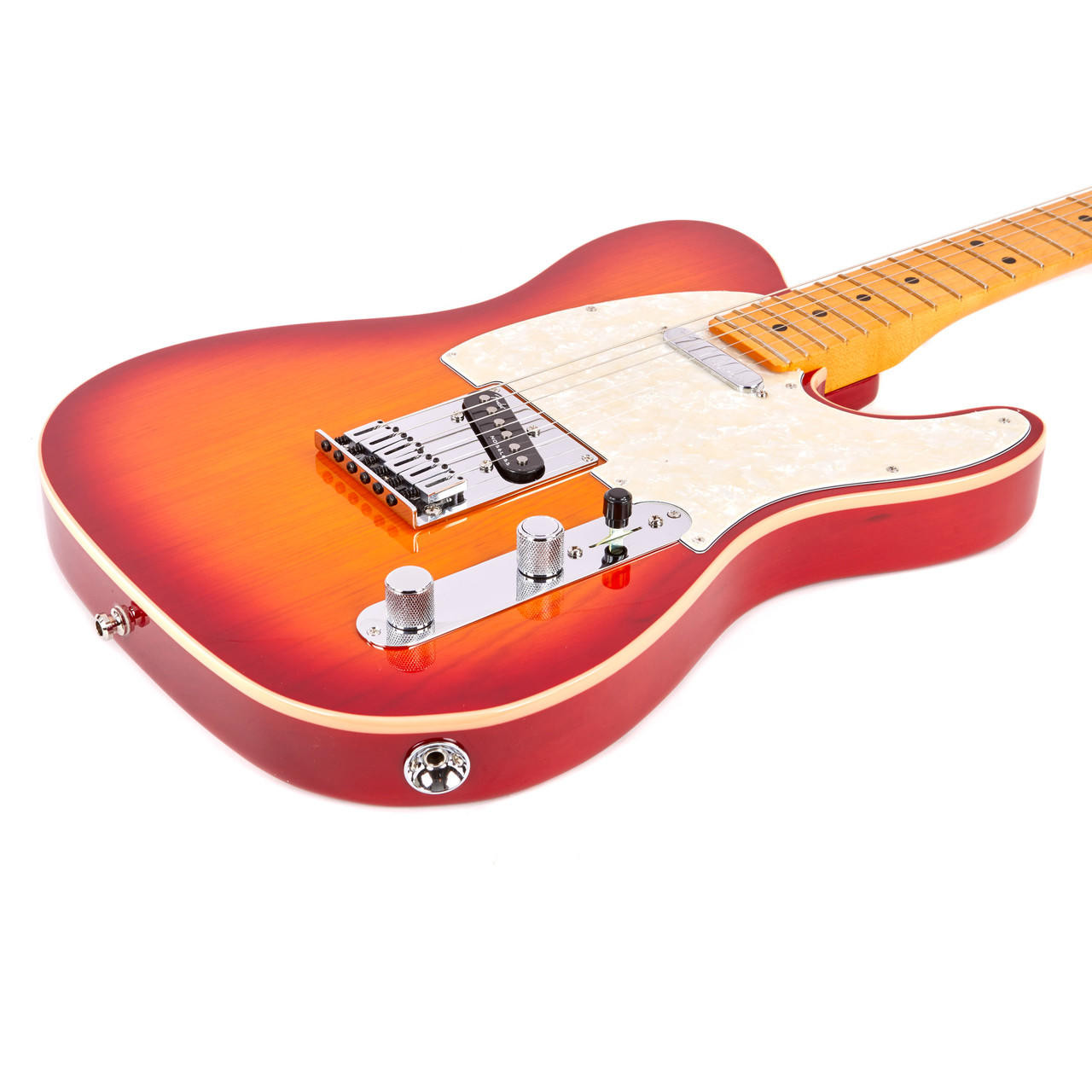 Fender American Ultra Telecaster Maple - Plasma Red Burst | Cream City ...