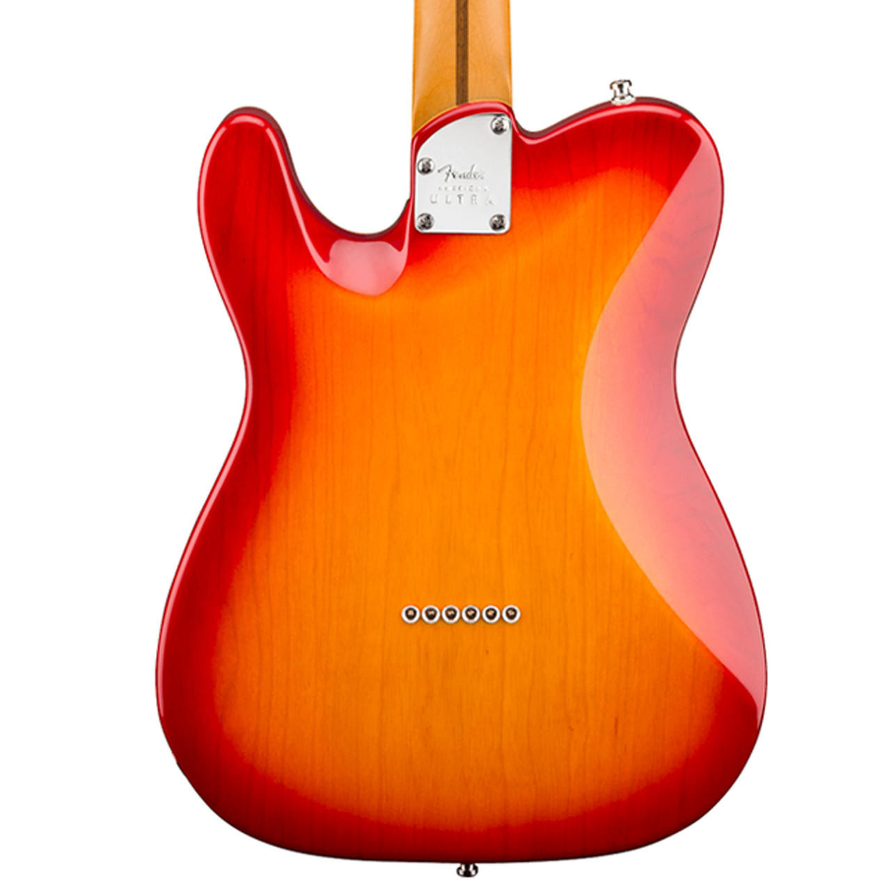 Fender American Ultra Telecaster Maple - Plasma Red Burst | Cream City ...
