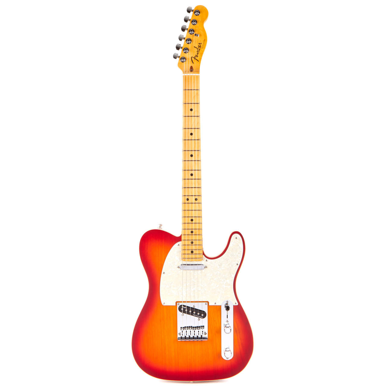 Fender American Ultra Telecaster Maple - Plasma Red Burst | Cream City ...