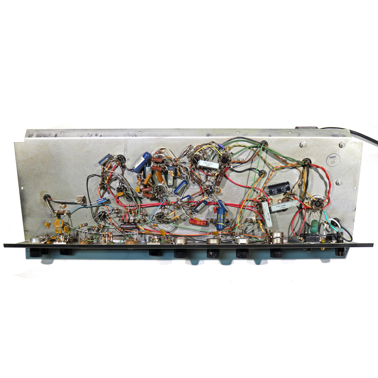 Vintage Magnatone Custom 460 35W 1x12 Tube Combo Amp - 1961 | Cream ...
