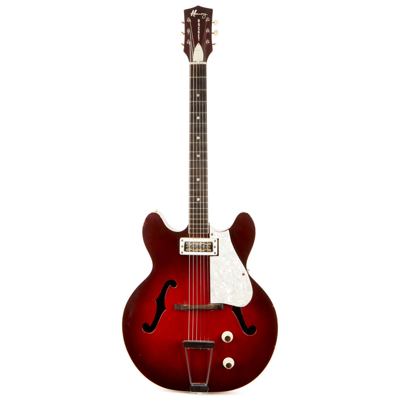 Vintage Harmony Rocket I H53 Red Sunburst 1969 | Cream City Music