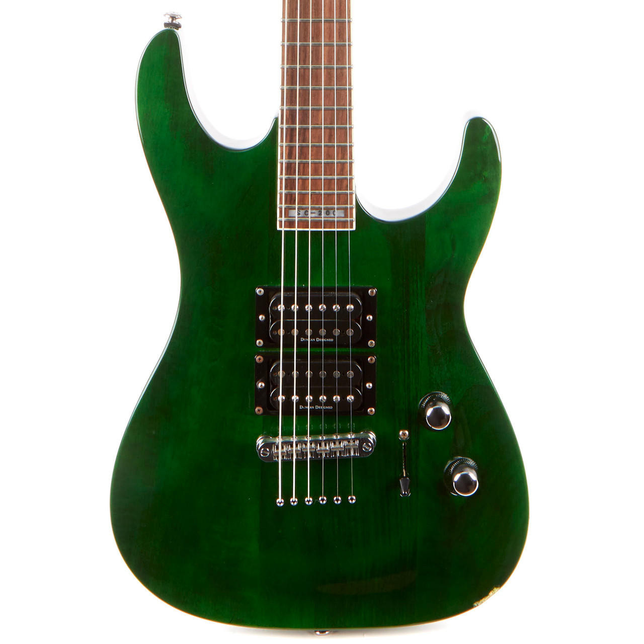 Used ESP LTD SC-200 Trans Green 2006 | Cream City Music