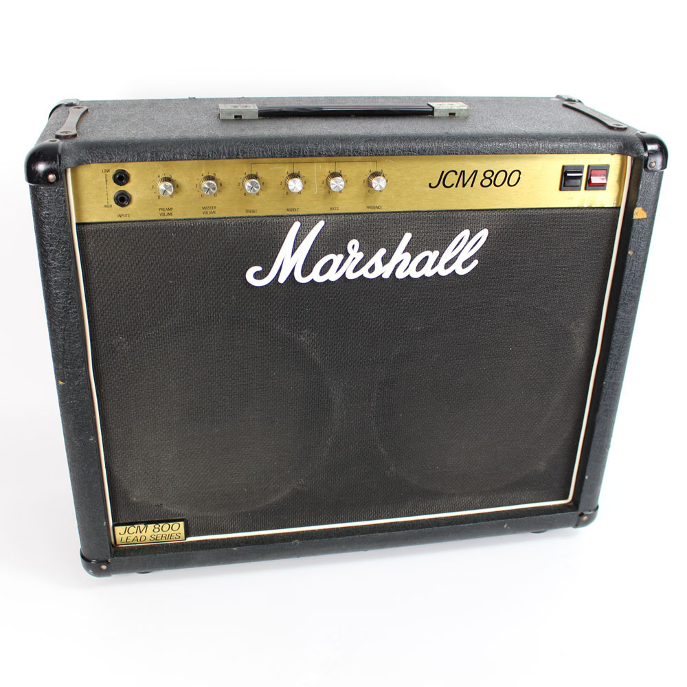 Vintage 1983 Marshall JCM800 Model 4104 50W 2x12 Tube Combo Amp | Cream ...