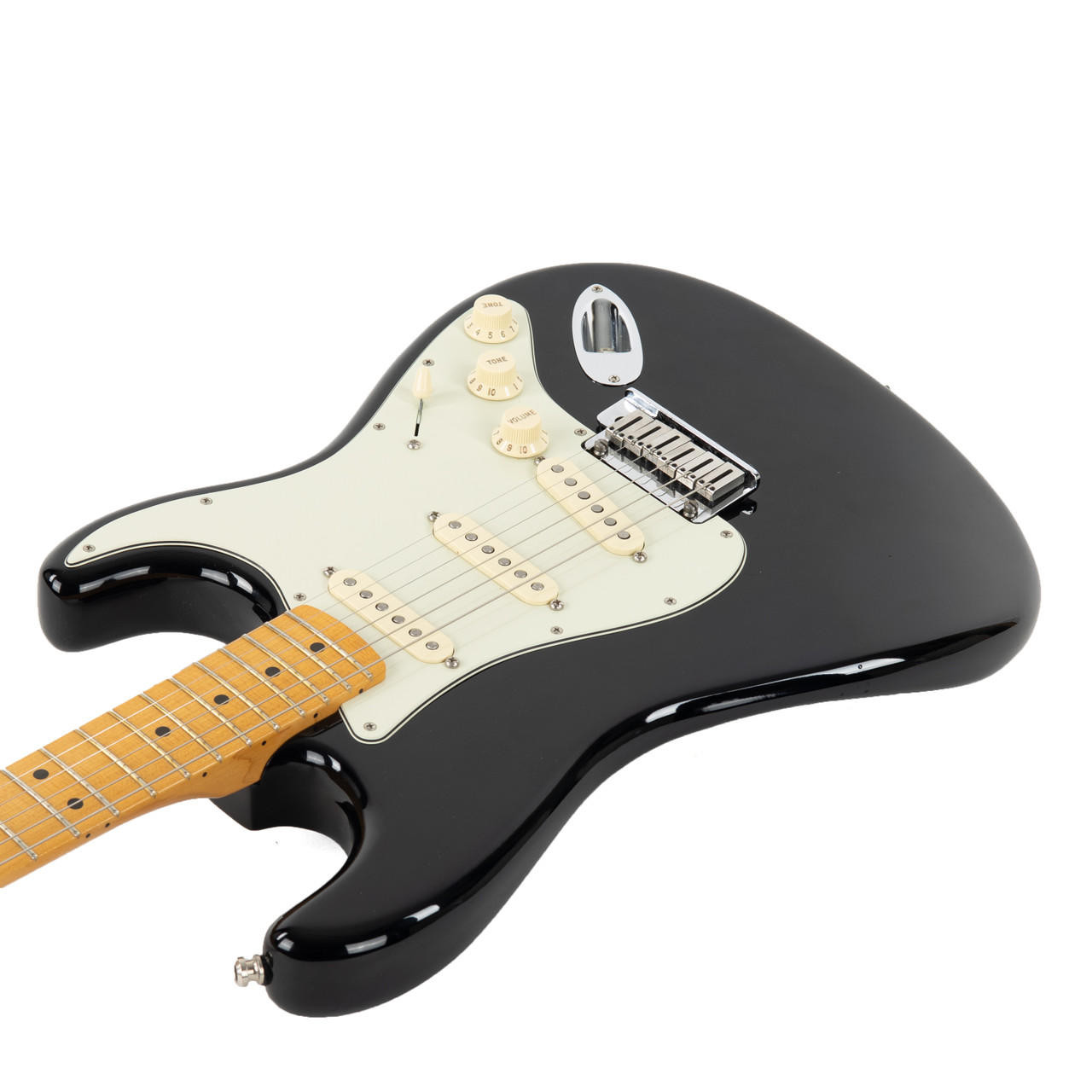 Used Fender The Edge Signature Stratocaster Black 2016 | Cream City Music
