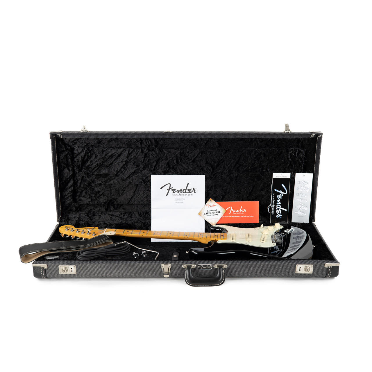 Used Fender The Edge Signature Stratocaster Black 2016 | Cream City Music