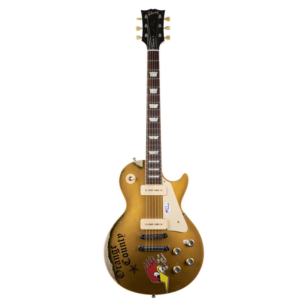 Gibson Custom Murphy Lab 1976 Les Paul Deluxe Mike Ness - Gold Top | Cream City Music