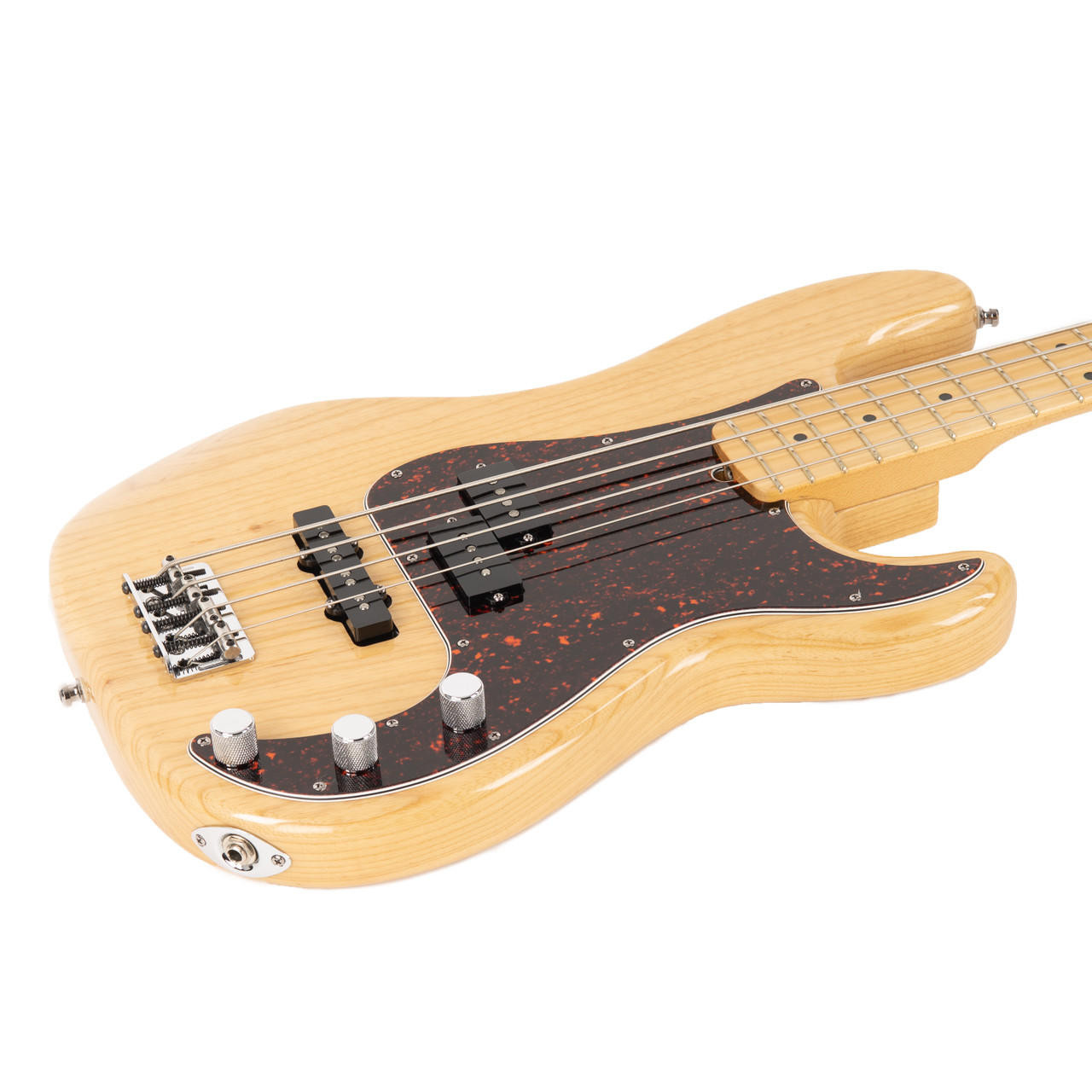 Used Fender American Hot Rod Precision Bass Natural Ash 1999 | Cream ...
