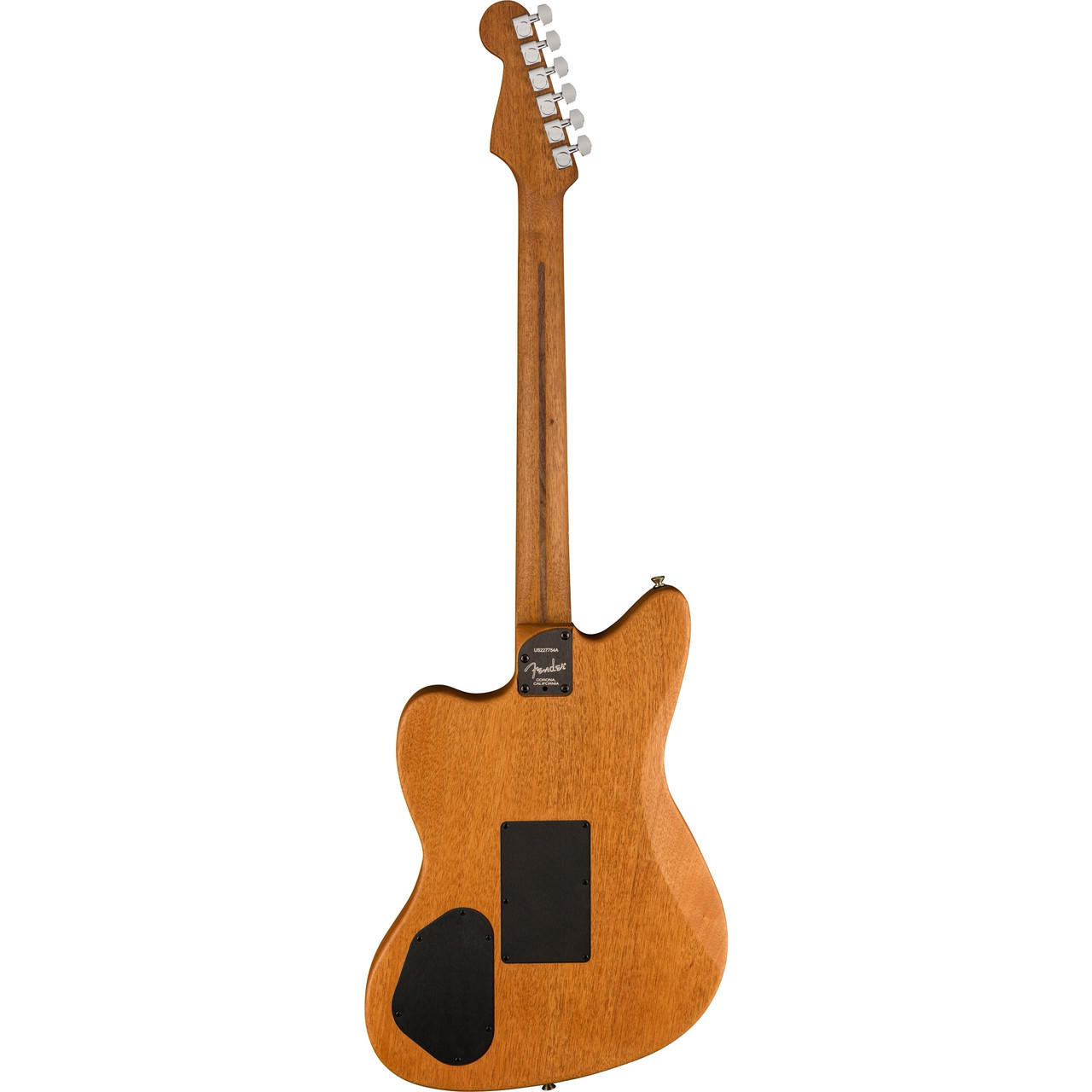 Fender American Acoustasonic Jazzmaster All-Mahogany - Natural | Cream ...