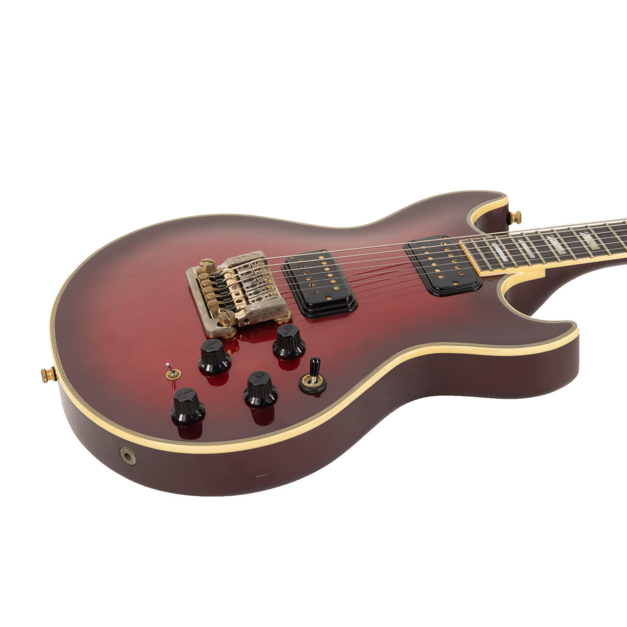 Vintage Fender Flame Ultra Metallic Red Burst 1984 | Cream City Music