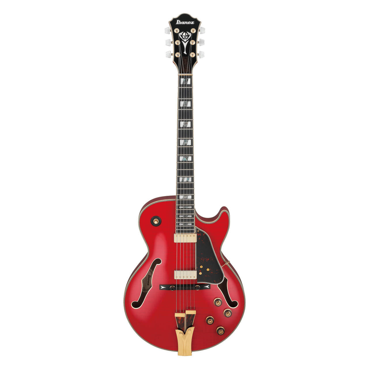 Ibanez GB10SEFM George Benson Signature Hollowbody - Sapphire Red ...