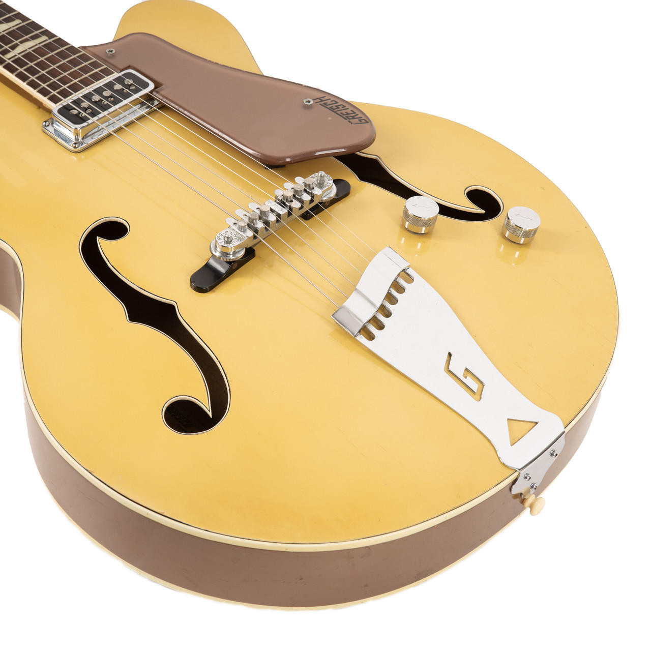 Vintage Gretsch Electromatic 6189 Streamliner Bamboo Yellow Jaguar Tan ...