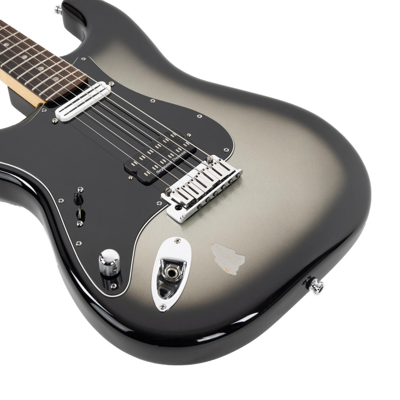 Used Fender American Deluxe Stratocaster Left-Handed Silverburst 2014 ...
