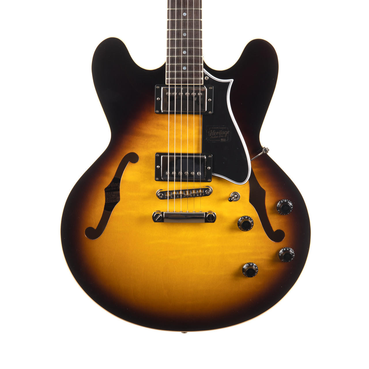 Heritage H-535 Standard Semi Hollow - Original Sunburst AM11312 | Cream ...