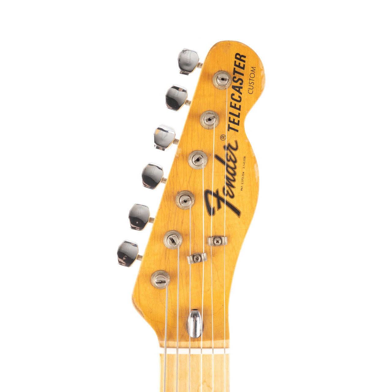 Vintage Fender Telecaster Custom Sunburst 1974 Signed By Ronnie Wood ...