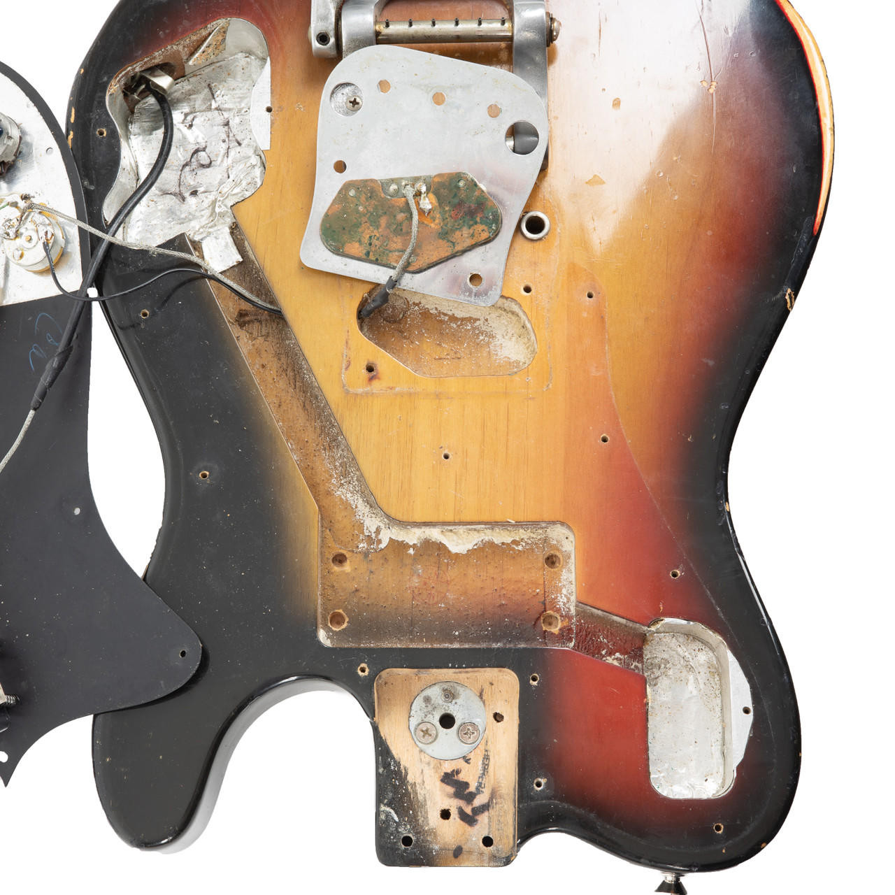 Vintage Fender Telecaster Custom Sunburst 1974 Signed By Ronnie Wood ...