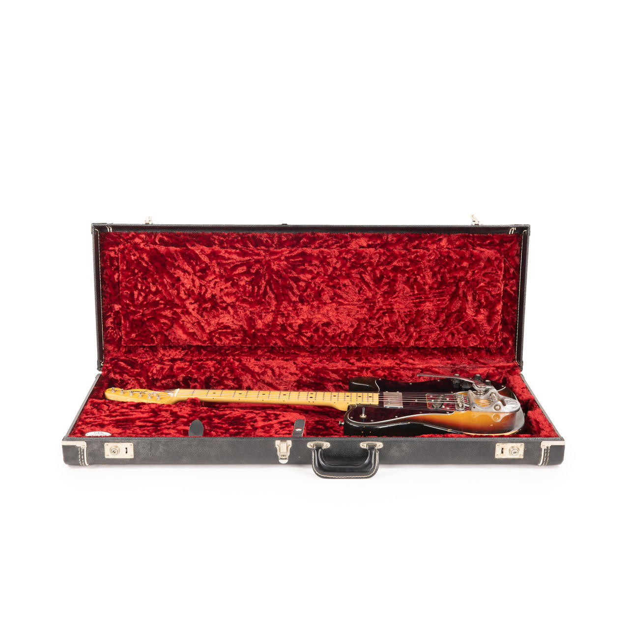 Vintage Fender Telecaster Custom Sunburst 1974 Signed By Ronnie Wood ...