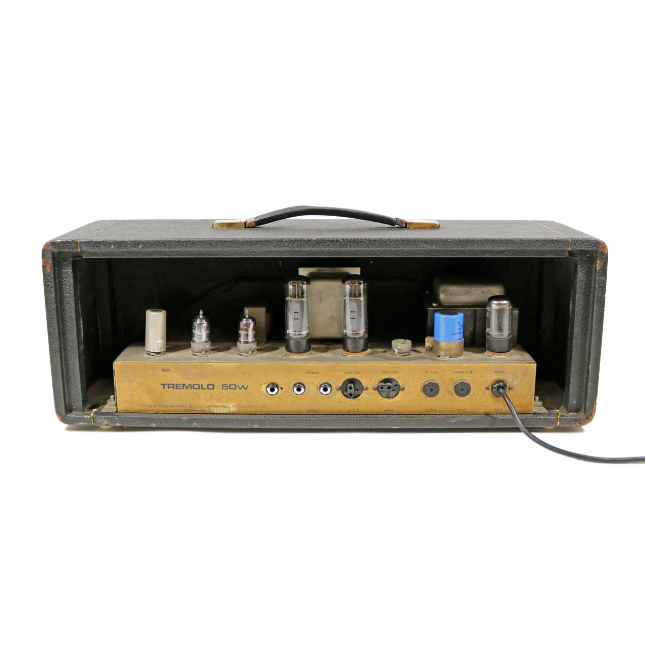 Vintage Marshall Model 1987 50W Tremolo Tube Amp Head Plexi 1967 ...