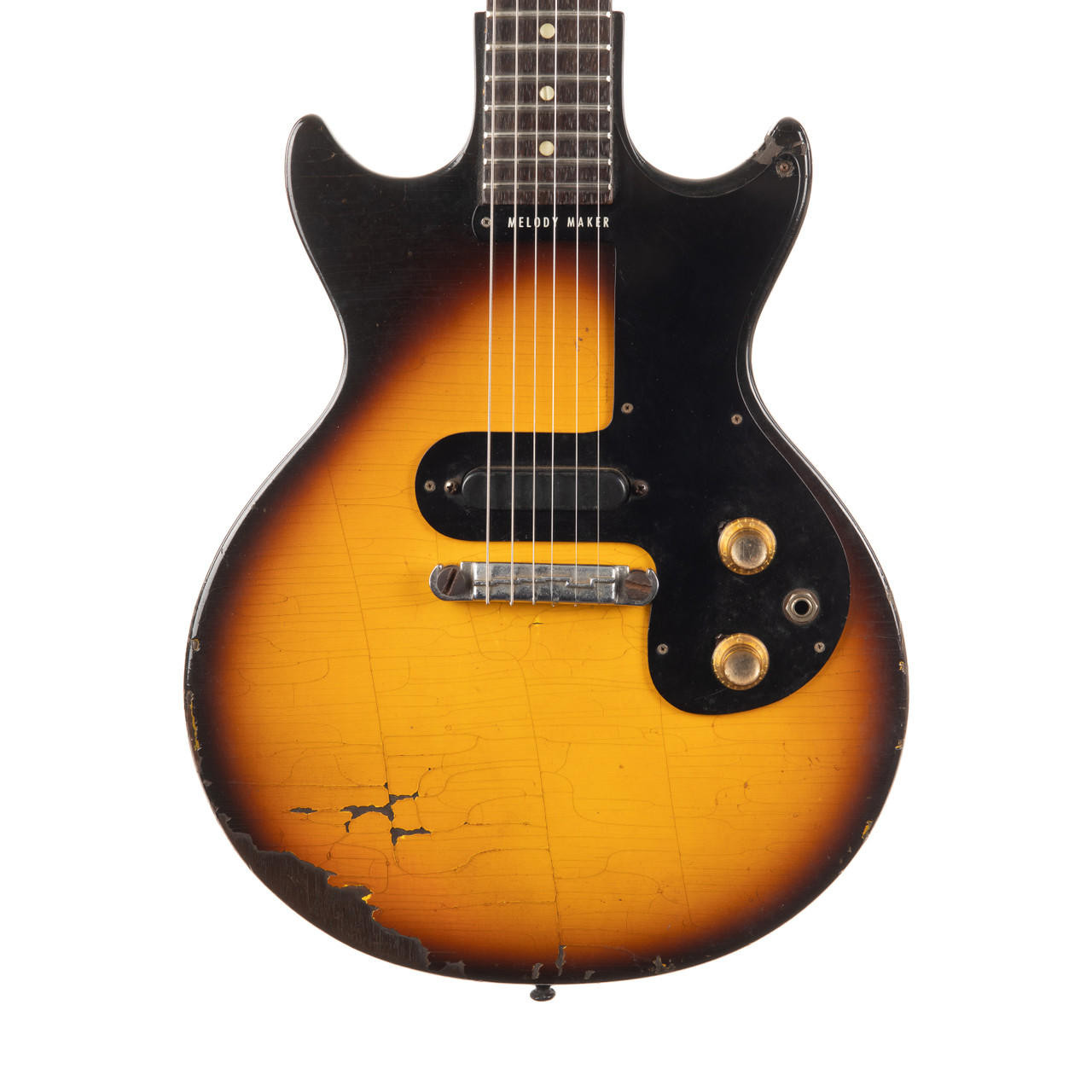 Vintage Gibson Melody Maker Sunburst 1963 | Cream City Music
