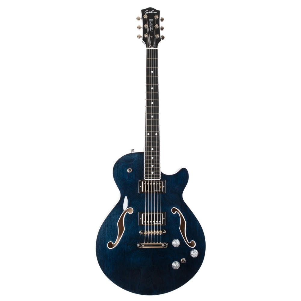 Godin Montreal Premiere Acoustic Electric - Indigo Blue | Cream City Music
