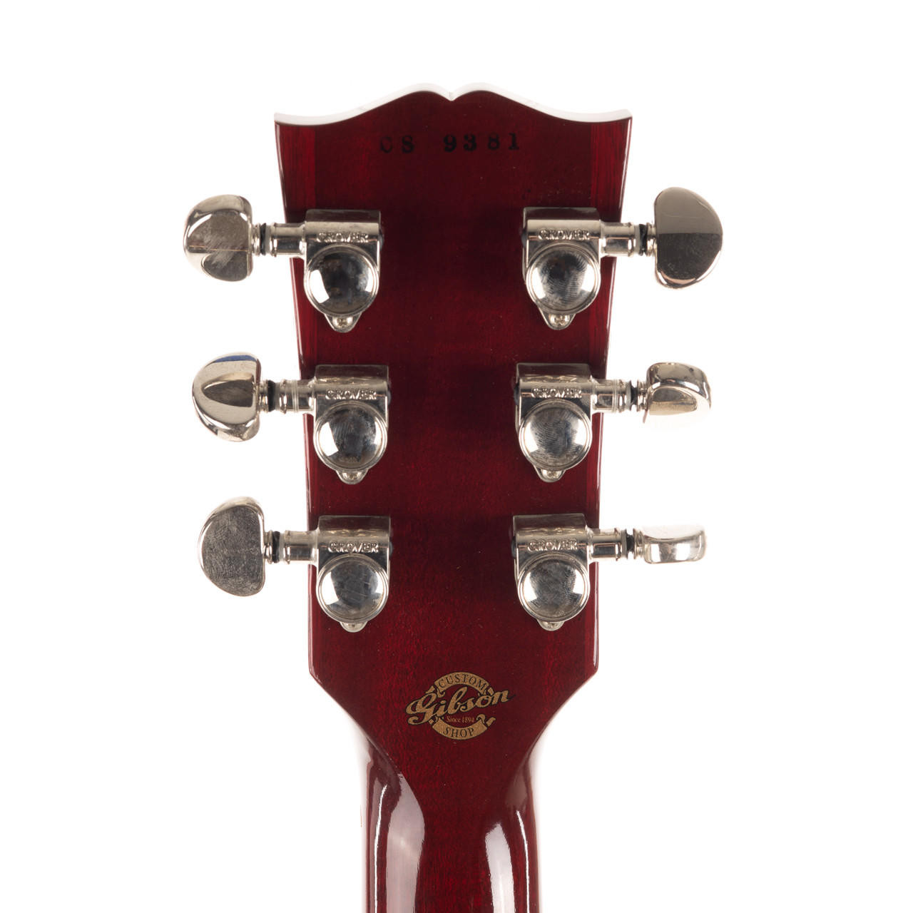 Used Gibson Custom Les Paul Elegant Firemist Red 1999 | Cream City Music