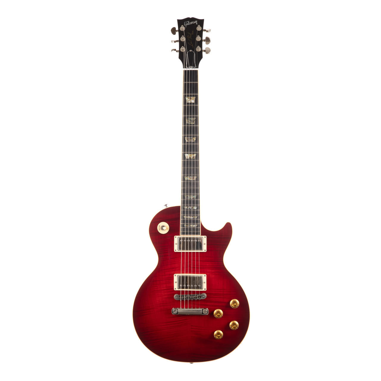 Used Gibson Custom Les Paul Elegant Firemist Red 1999 | Cream City Music