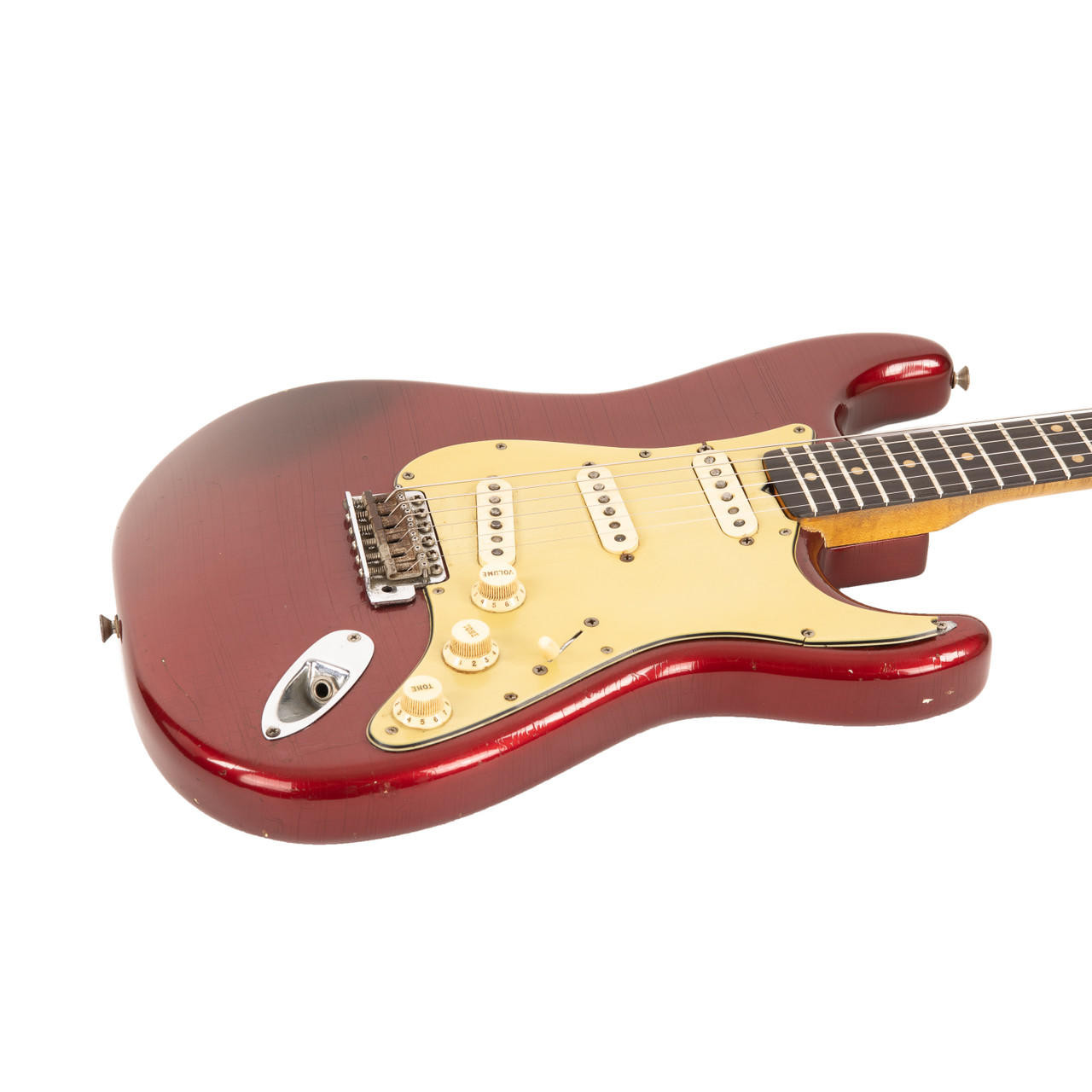 Vintage Fender Stratocaster Candy Apple Red 1962 | Cream City Music