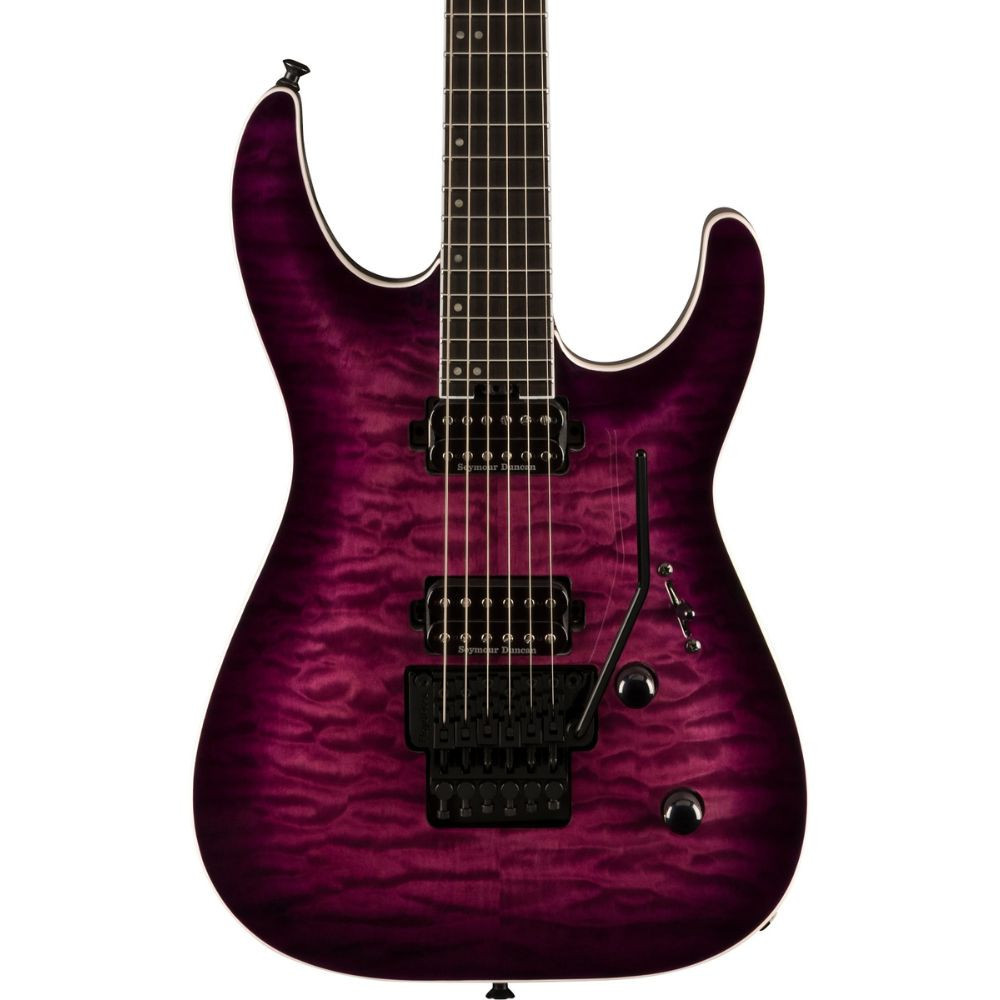Jackson DKAQ Pro Plus Series Dinky - Transparent Purple Burst | Cream ...