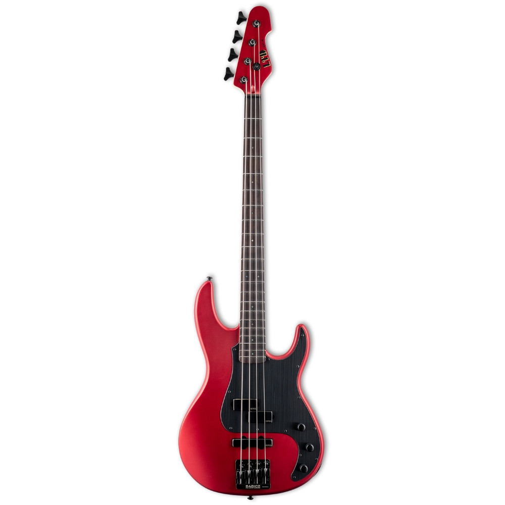 ESP LTD AP-4 Bass - Candy Apple Red Satin | Cream City Music