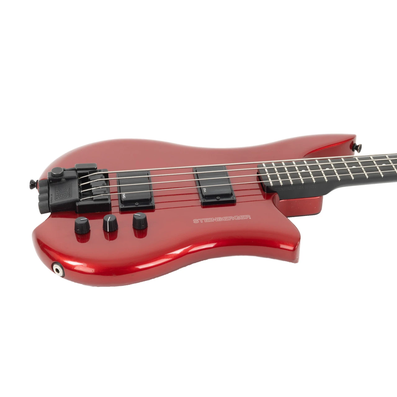 Vintage Steinberger Q4 Bass Red 1991 | Cream City Music