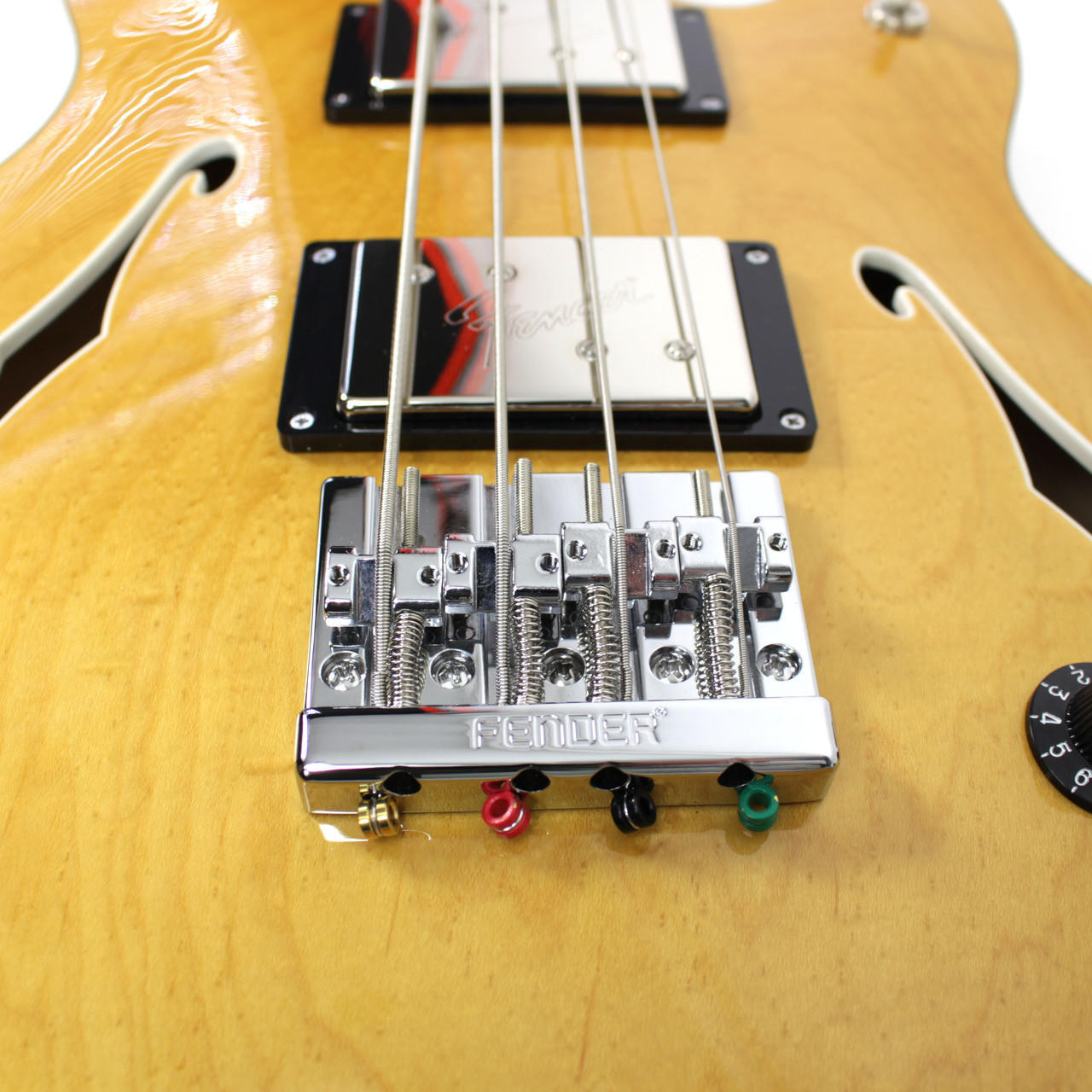 Fender Starcaster Semi-Hollowbody Bass Natural | Cream City Music
