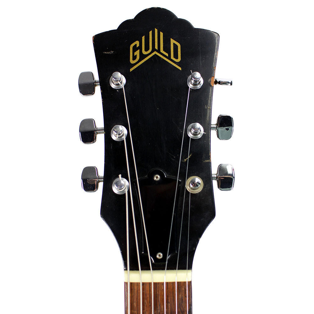 Vintage 1972 Guild S-90 Electric Guitar Black Finish | Cream City Music