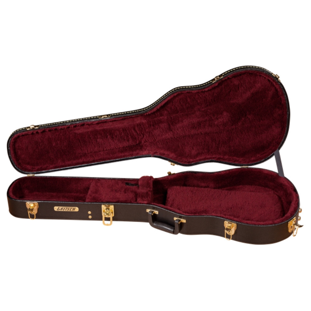 Gretsch G6238 Deluxe Solid Body Duo Jet Hardshell Case - Black | Cream ...