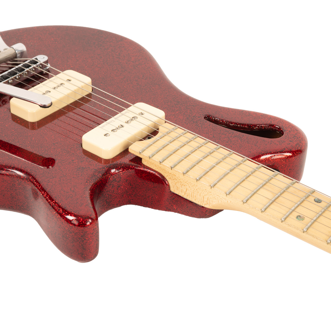 Used Gadow Classic Hollow Red Sparkle 2007 | Cream City Music