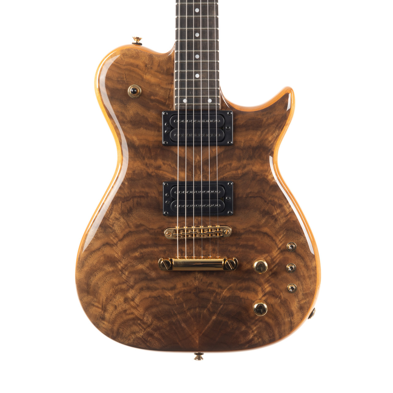 Used Carvin SC90S Natural Figured Claro Walnut 2013 | Cream City Music